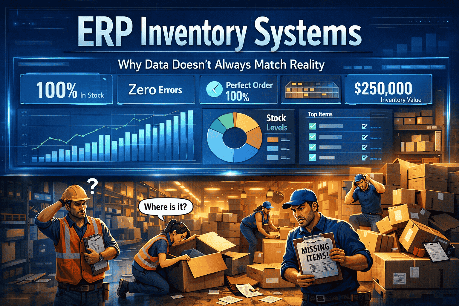 ERP Inventory Systems Problems Explained