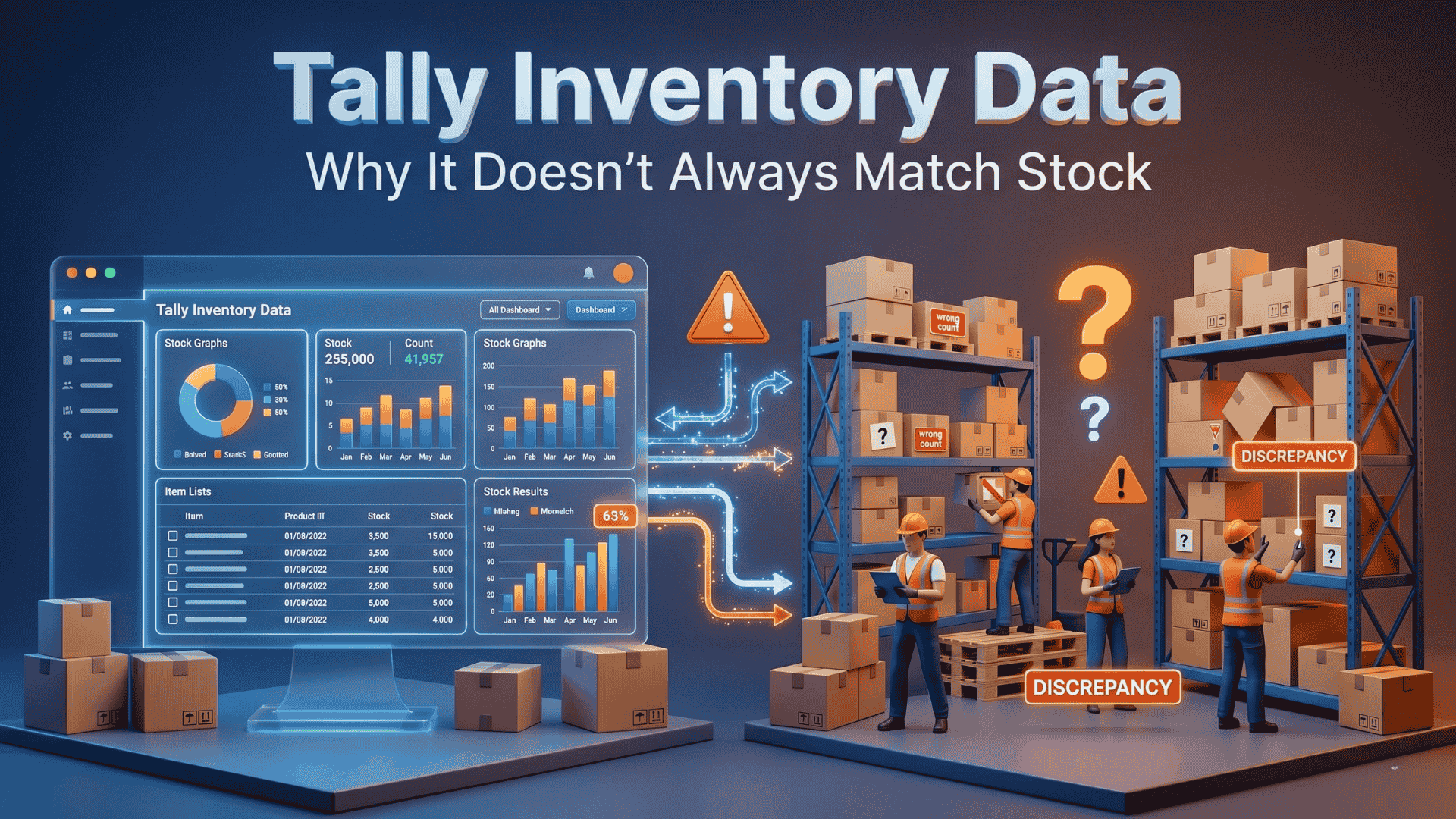 Tally Inventory Data Problems Explained